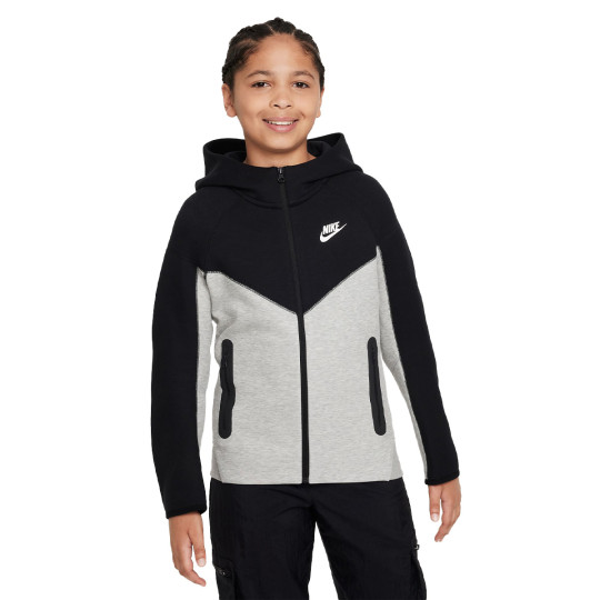 Jakna Nike Sportswear Tech Fleece Niño Sivi Vrijes-Crno-Crno-Bijelo ...